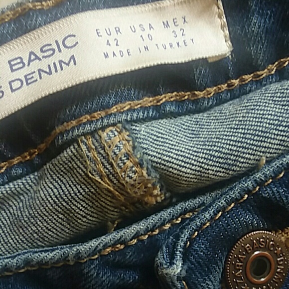 Zara | Jeans | Nwt Zara Basic Denim Us Size | Poshmark